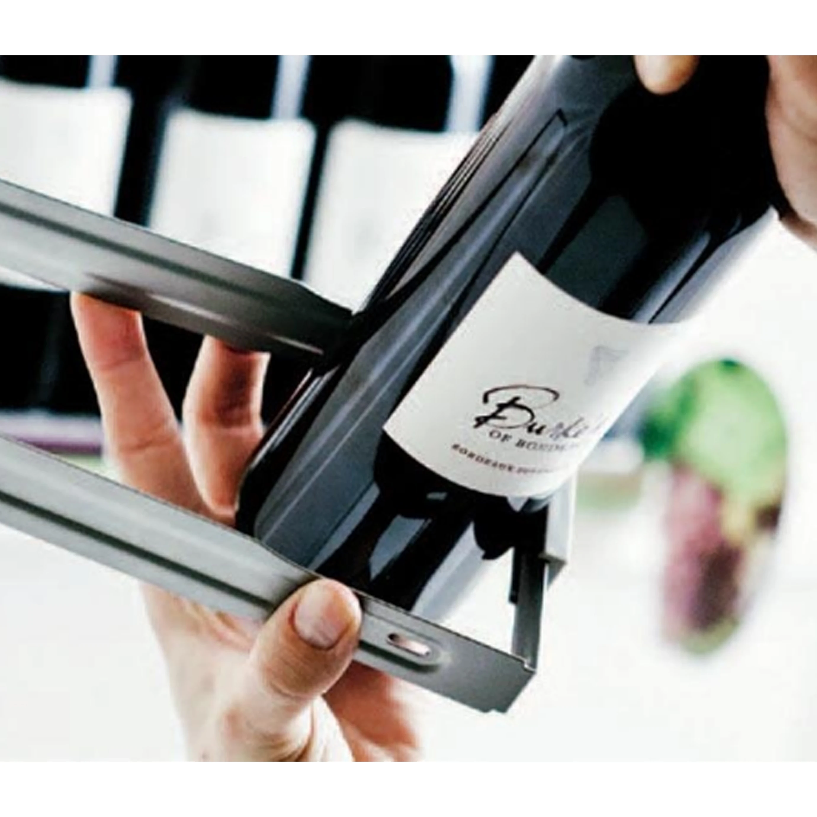 Hookei Grocery Supermarket Retail Stores Display Rack Wine Bottle Facer ...