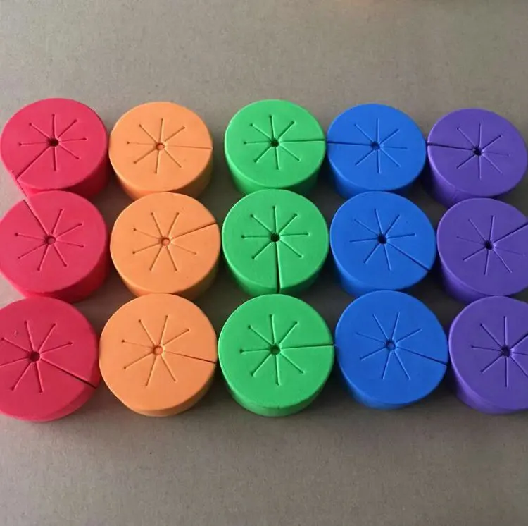 30 Pack 2" Black Clone Collars Advanced Spoke Design Premium Neoprene ...