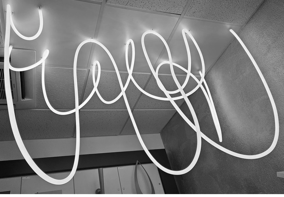 Modern IP67 360-Degree Soft Linear LED Pendant Light Office Hotel ...