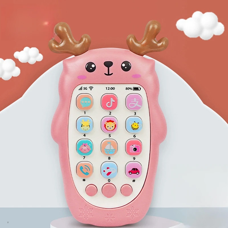 Kids Toys 2024 Mobile Phone Story Machine Baby Simulation Phone Deer ...