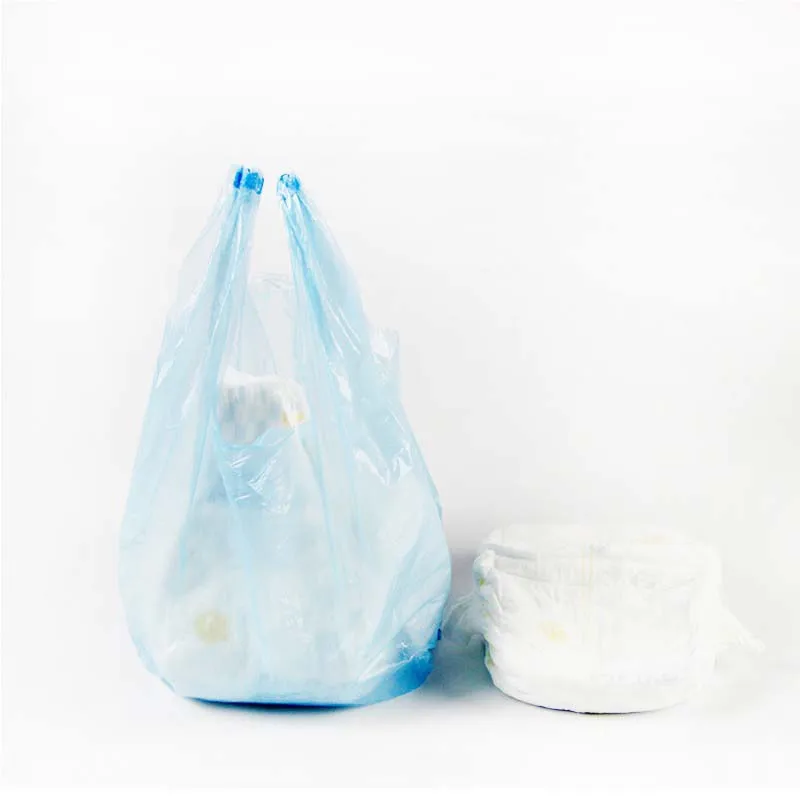 Custom Biodegradable Disposable Pe Diaper Sacks Baby Plastic Disposable ...