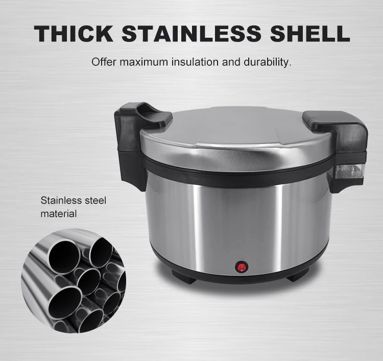 Non Stick Electric Commercial Rice Warmer Kitchen Appliance - Buy ...
