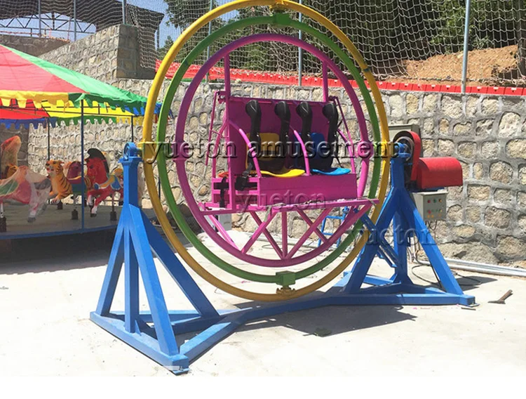 High Quality 2 Seats Outdoor Electric Manual Big Human Gyroscope For ...