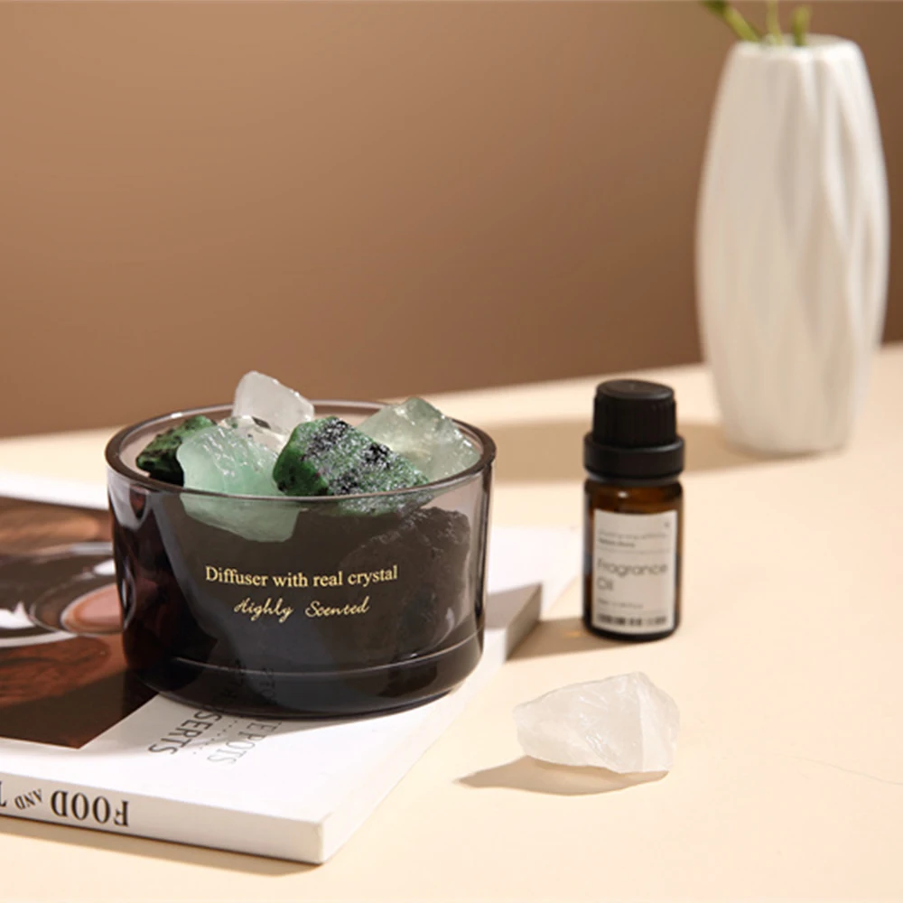 Custom Oem Odm Natural Luxury Crystal Aroma Home Fragrance Oil Stone ...