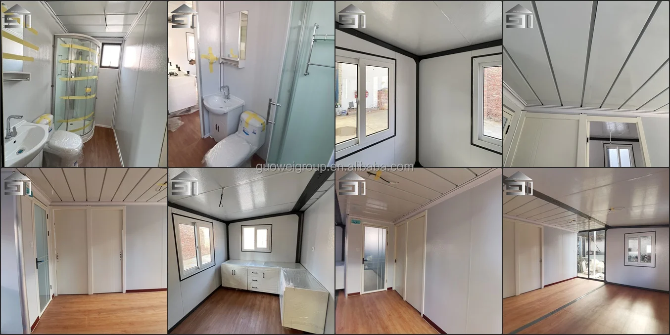 Luxury Prefabricated 20ft Australia 3 In 1 Foldable Mobile Homes ...