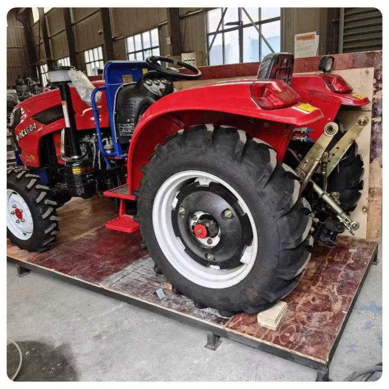 Alibaba.com: Agricultural Farm Tractor with Rear Snow Brush Snow ...