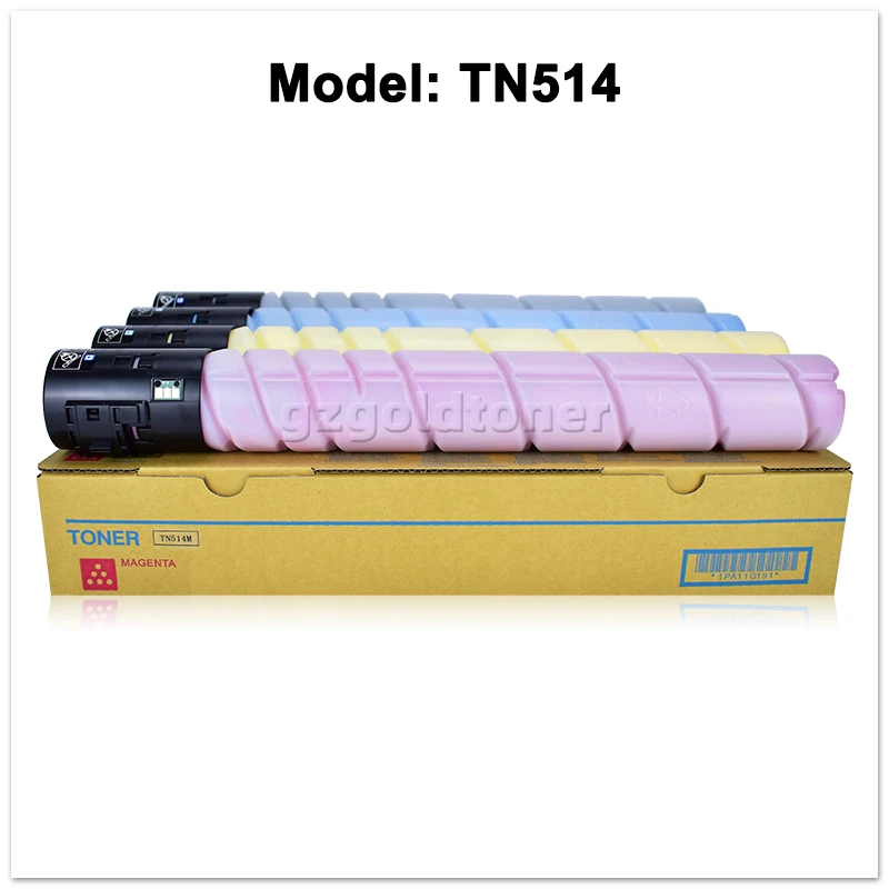 Konica Minolta TN324 TN512 TN514 Toner Cartridges - High Yield