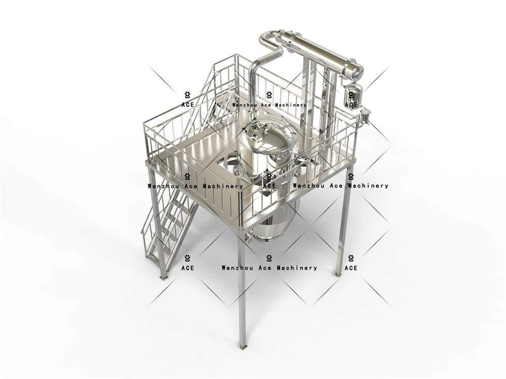 Multifunctional SS304 Distillation Essential Oil Herbal Plant Equipment ...