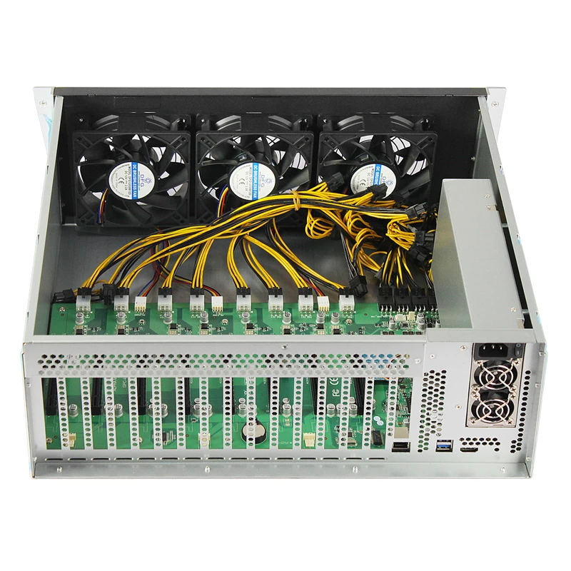 Full set computer server case pc case 8 gpu with motherboard| Alibaba.com