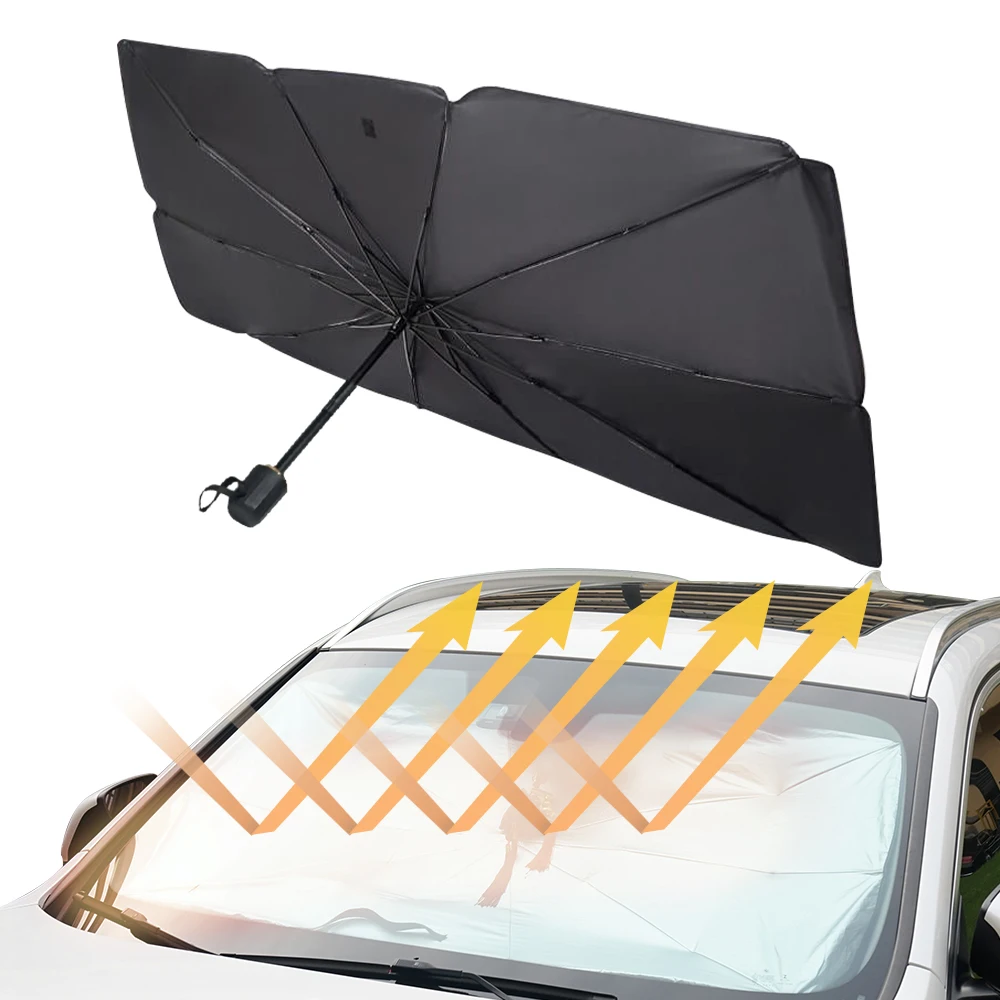 Portable High Quality Wind Proof Personalized Sunscreen Car Sunshade ...