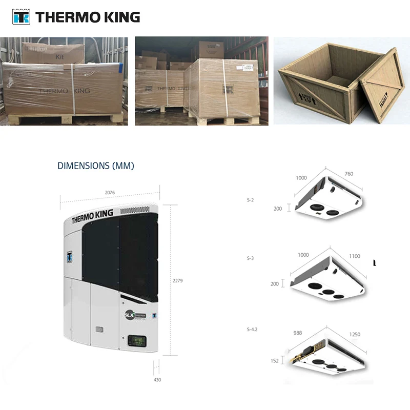 Thermo King SLXi-400 for Cooling Food or Medical Food Fruit Supply ...