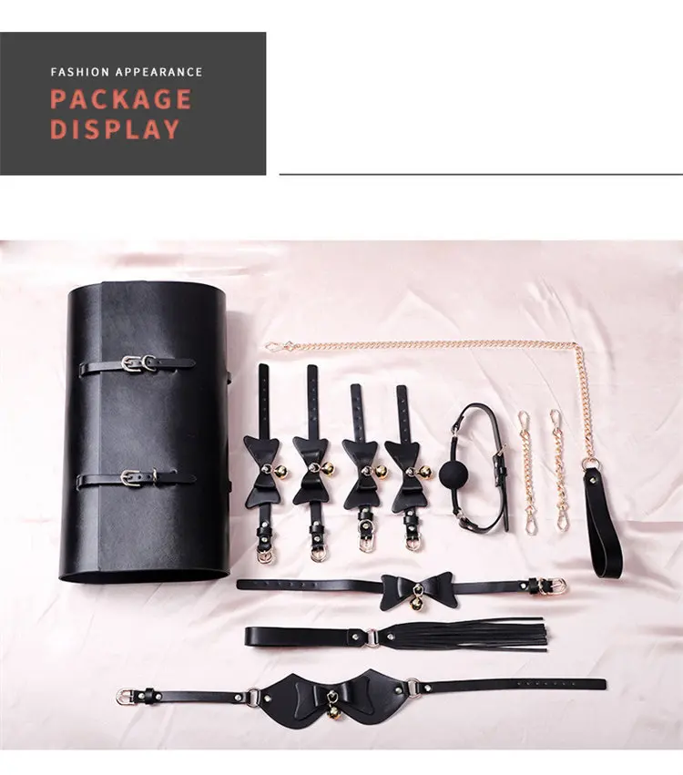 Handmade BDSM Tool - Slave SM Restraints & Leather Outfits