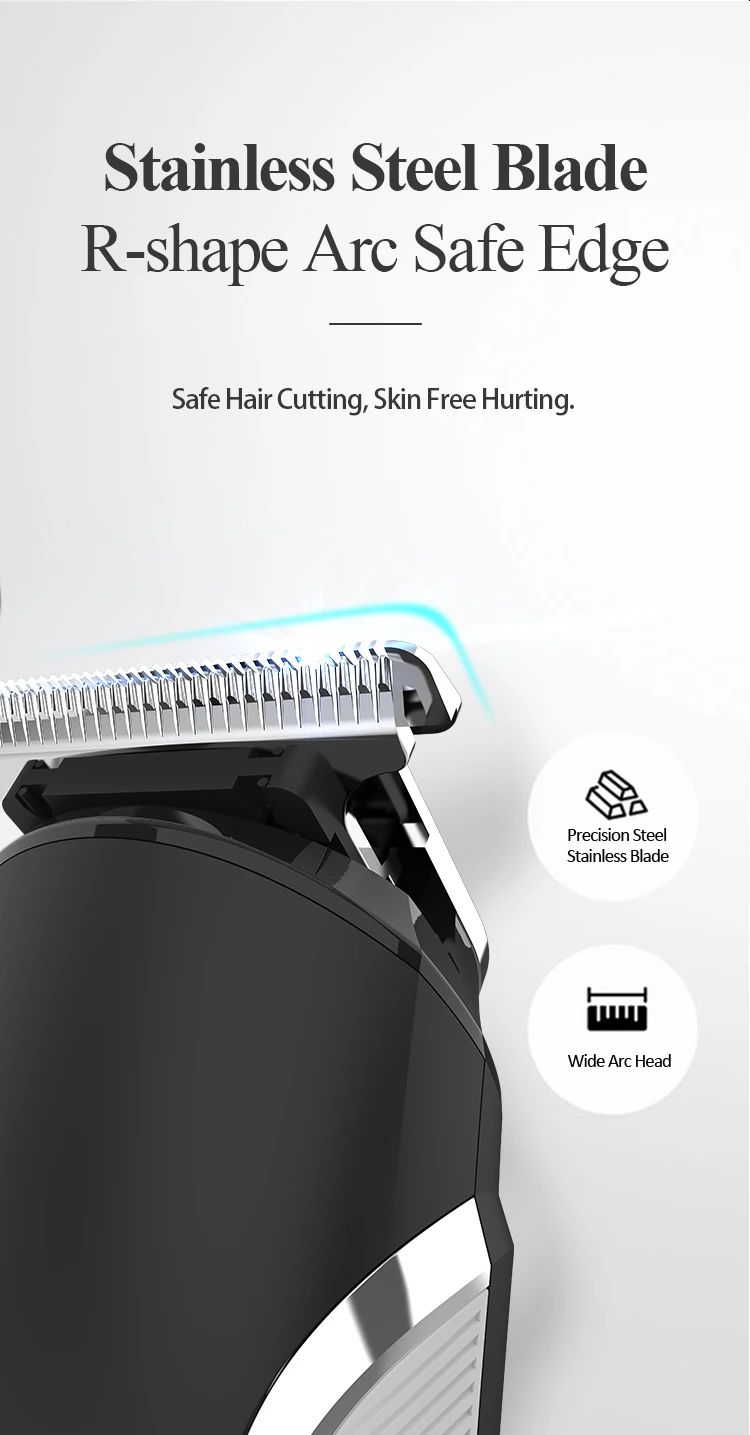 6 In 1 Electric Hair Clipper Barber Trimmer Razor Shaver Beard Men ...