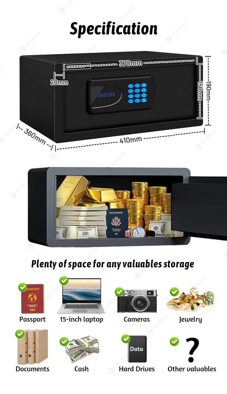 Cashbox App Hotel Room Safe Box Electronic Digital Lock Good Quality ...