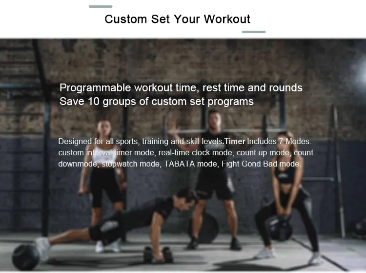 CHEETIE CP013 Portable LED Interval Timer for Home Gym