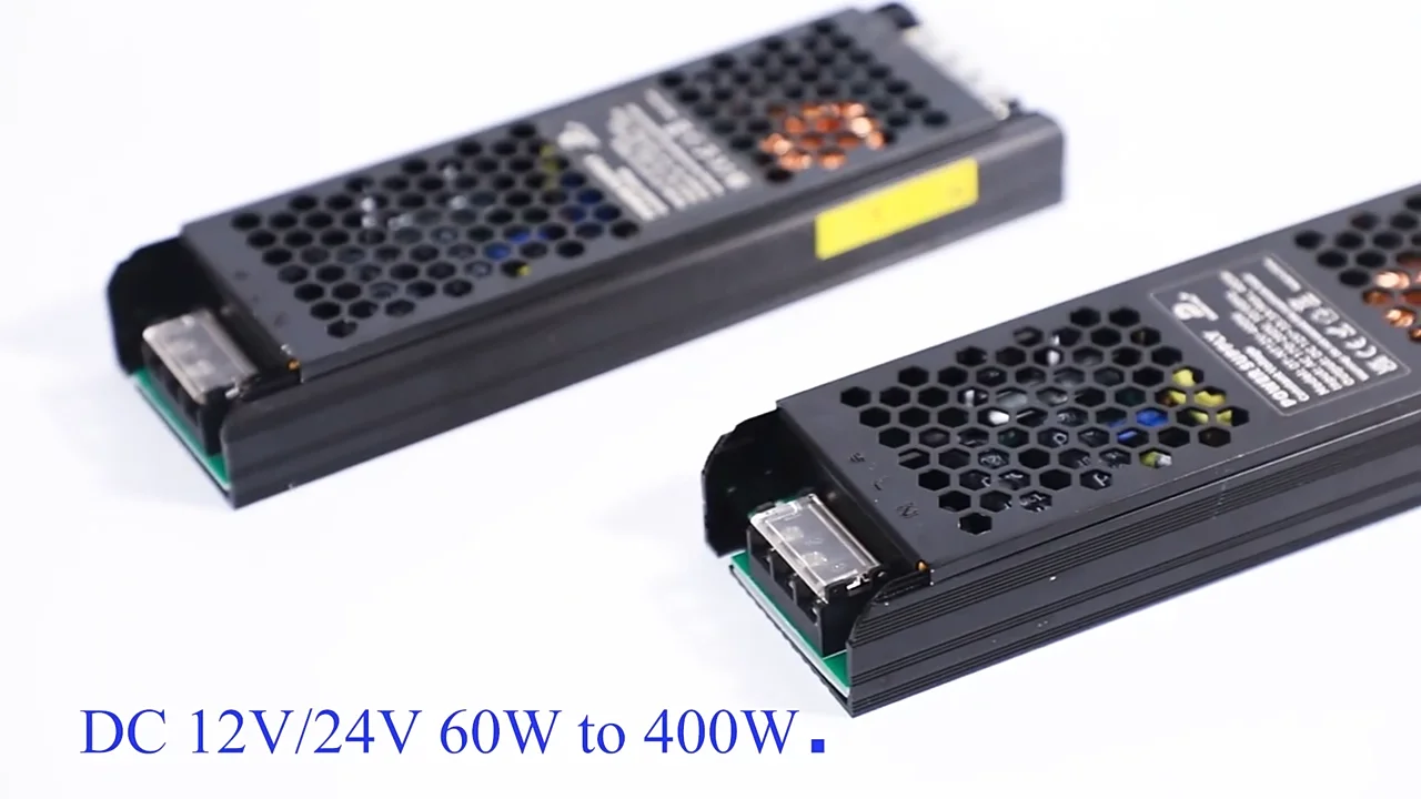 Custom Constant Voltage 60-400w 5-33.3a Ac 100-260v Dc 12v 24v 100 ...