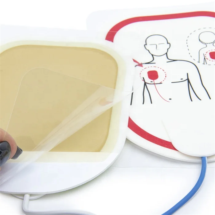 Custom Manual External Defibrillator Adult Aed Pads Disposable ...