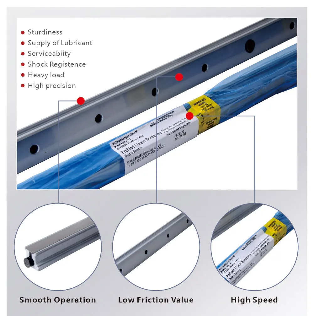 Schneeberger Linear Rail BMS35-N-KC-R1-G1 - Precision Guide