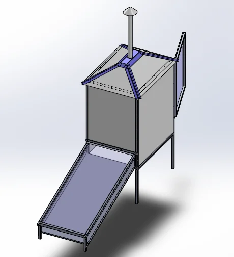 AMS-150 Passive Solar Dryer for Herbs, Spices, and Fruits - Efficient ...