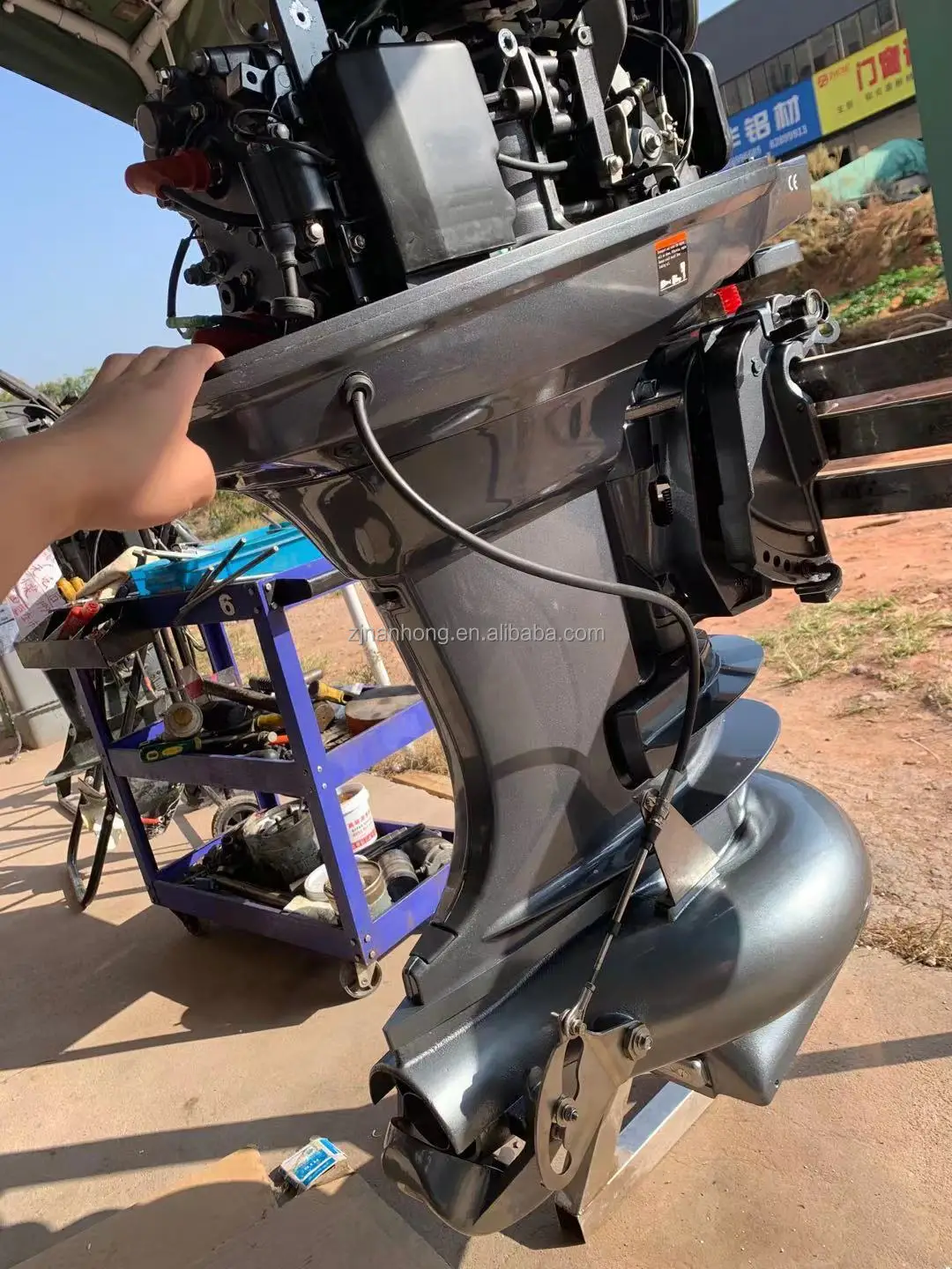 Seawalker Outboard Water Jet Drive Pump with 2 Stroke 40hp Motor