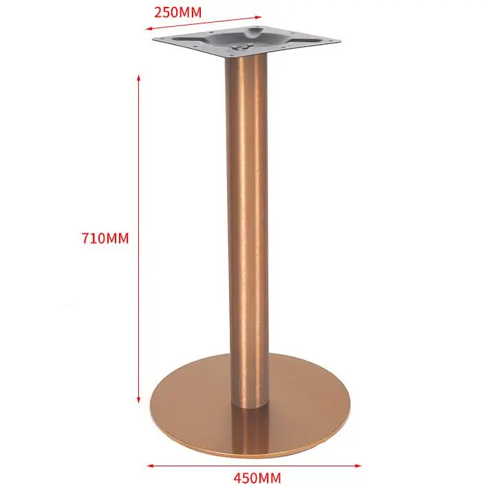 Stainless Steel Base Cast Iron Hardware Table Legs Metal Square,Round ...