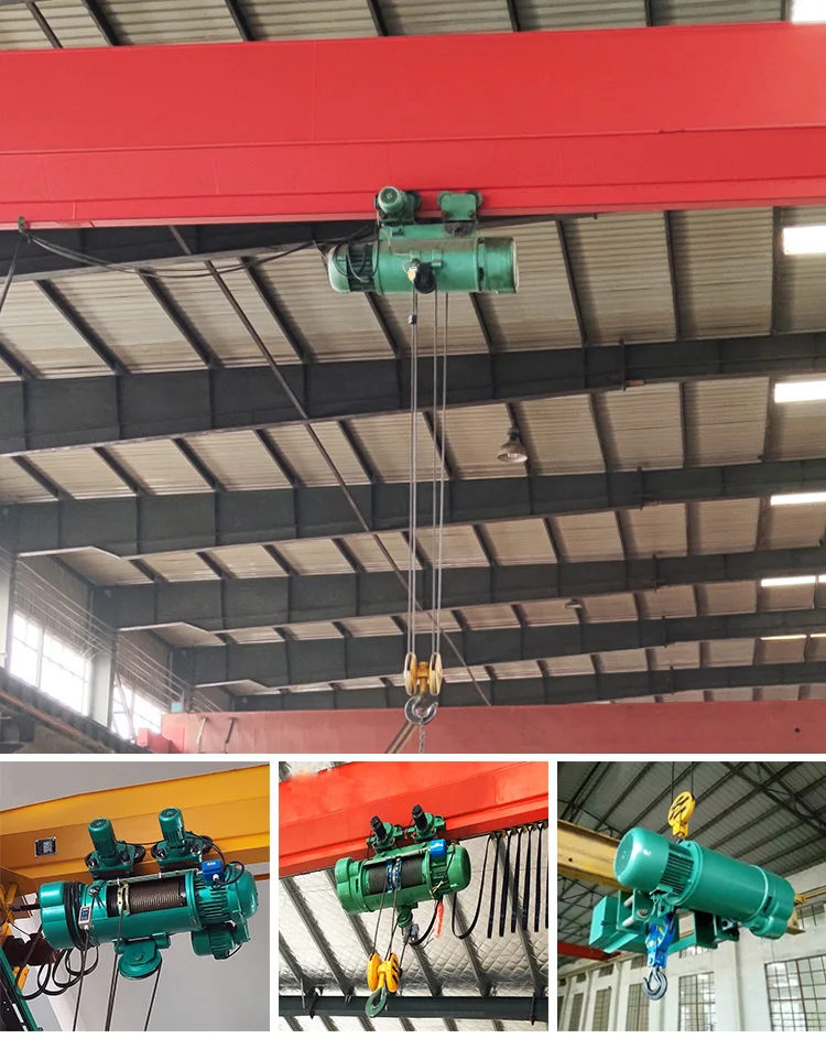 Material Hoisting Equipment Compressor 2 Ton 3ton cd Md Wire Rope Hoist ...