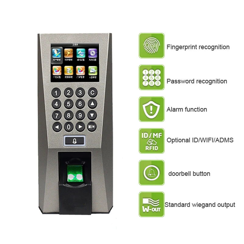 Biometric Fingerprint Access Control System - YISTAR F18