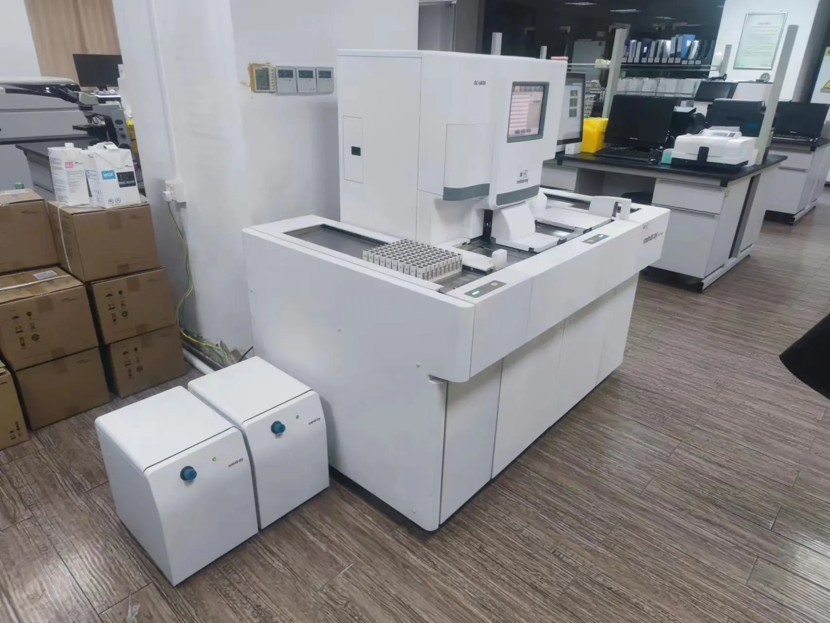 Mindray Bc6800 Automatic Blood Cell Analyzer Hematology Analyzer ...