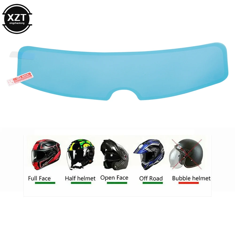 Xzt Pet Clear Anti Rain Helmet Film Helmet Rainproof Film Anti Fog Film ...