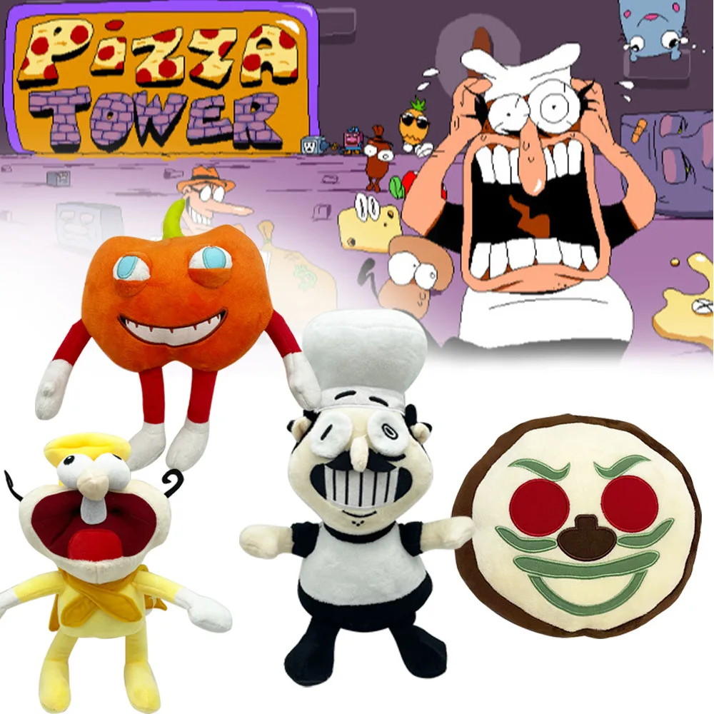Cartoon Kawaii Pizza Tower Game Character Chef Peppino Arrives As a ...