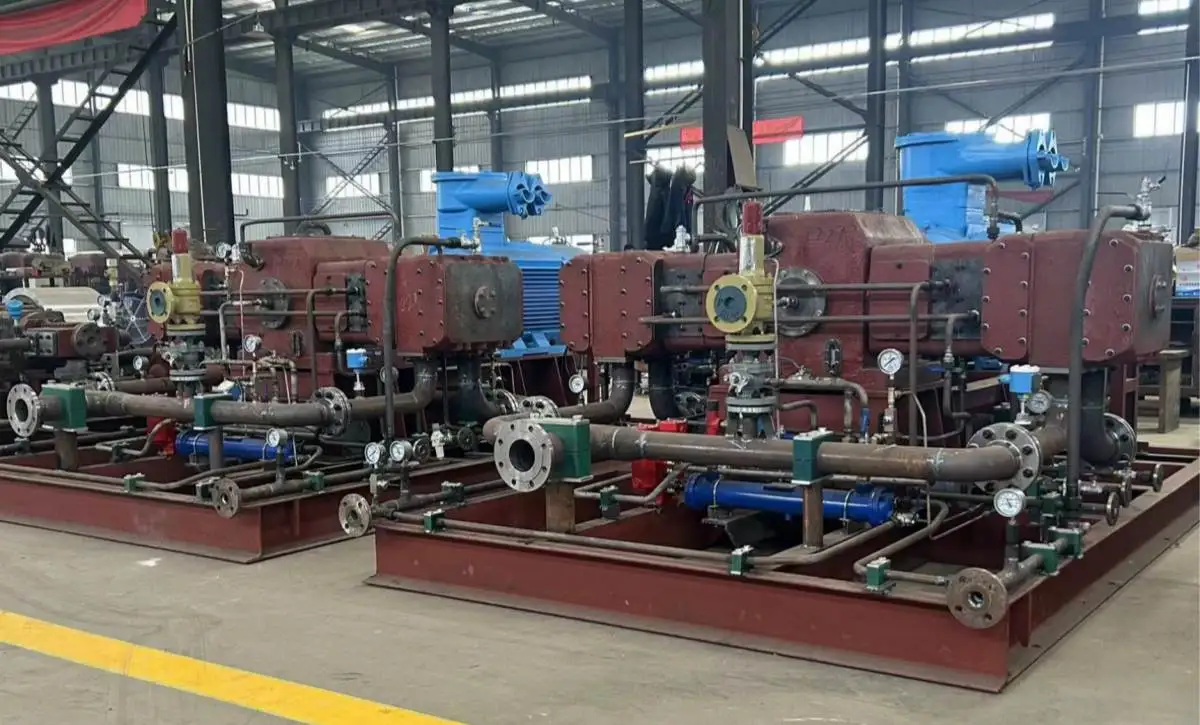 Reciprocating Natural Gas Compressor - High Pressure & Efficiency