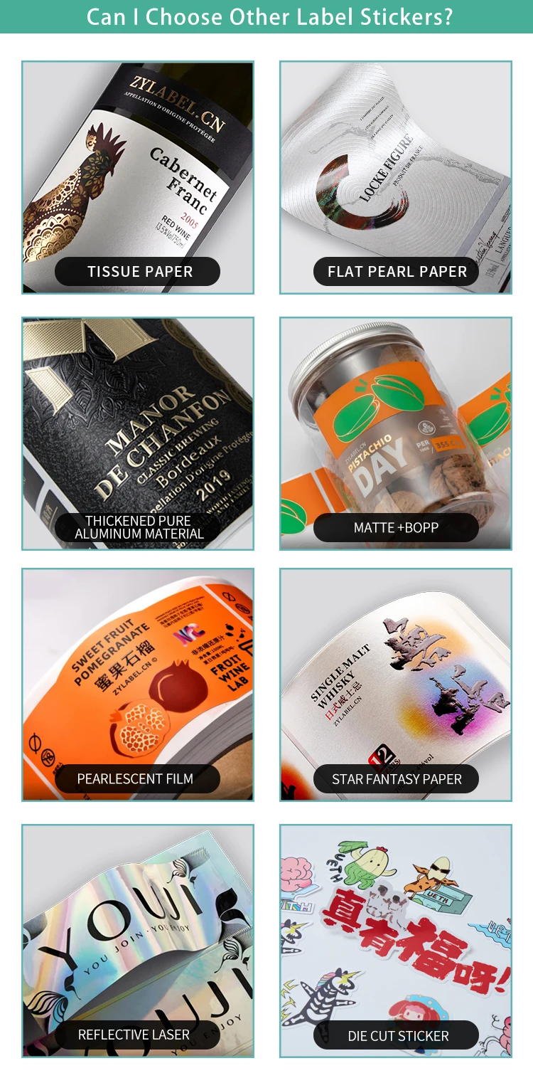 Transparent Packaging Logo Biodegradable Custom Sticker Labels Uv ...