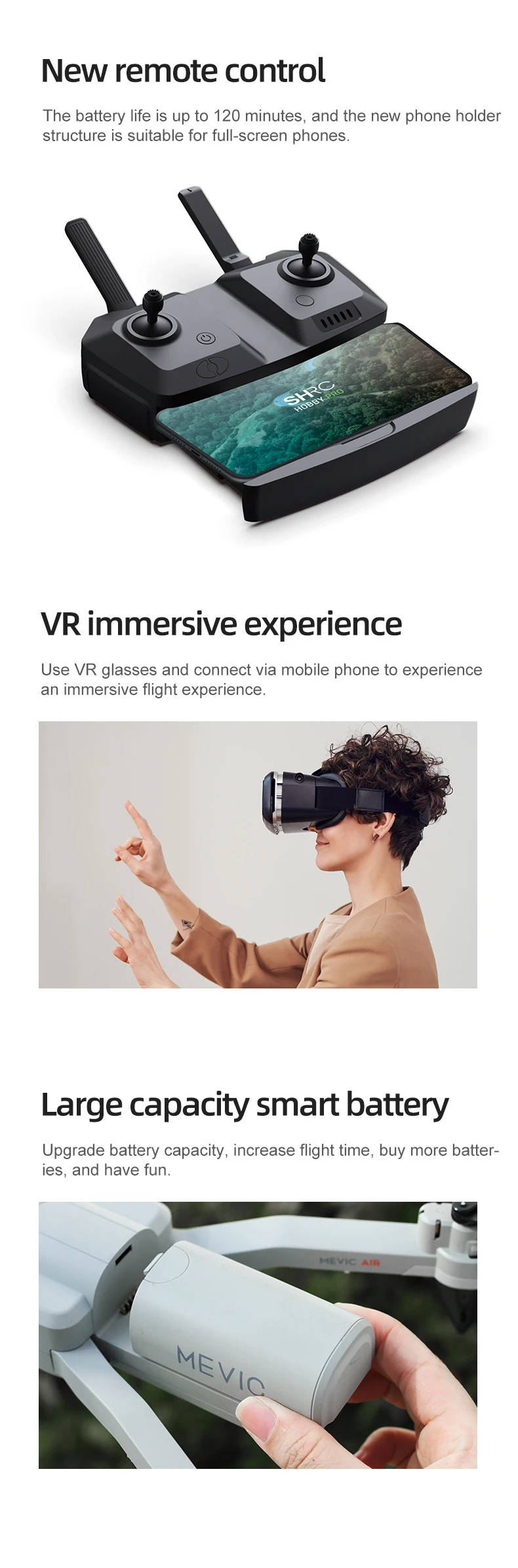 Rc Hobbies Dron Con Camara 4k Uhd S66 Durone Drohne Fpv Drones With Hd ...