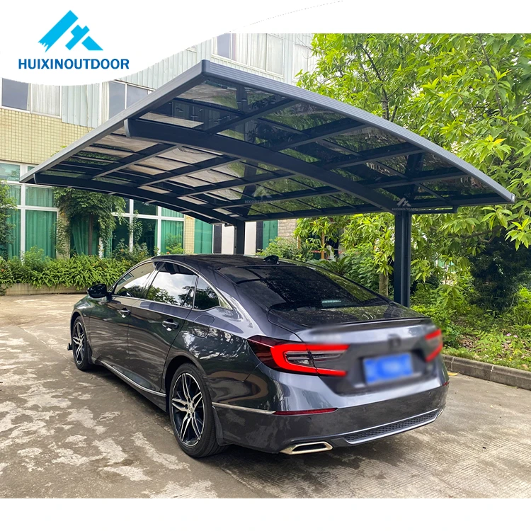 Giant Outdoor Auto Folding Car Garage Aluminum Solid PC Mesh Shade ...