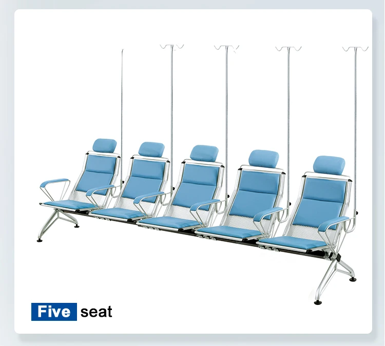 3 Seater Hospital Furniture Hospital Medical Infushion Chair Waiting ...