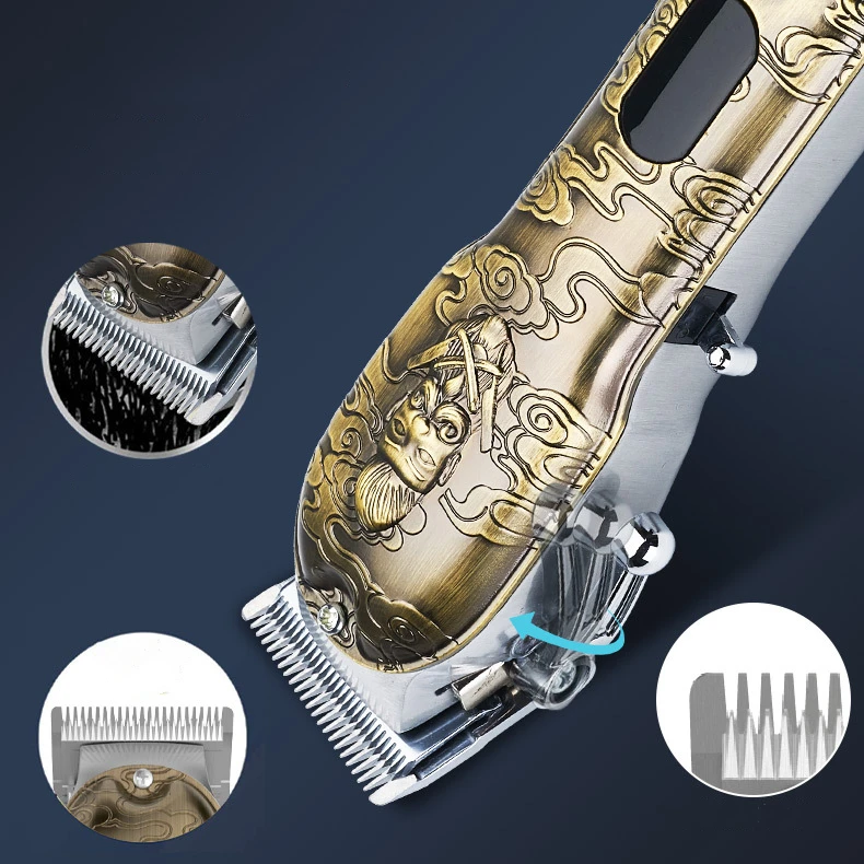 Hot Sale Professional Retro Engraving Luxurious Hair Clipper Beard ...