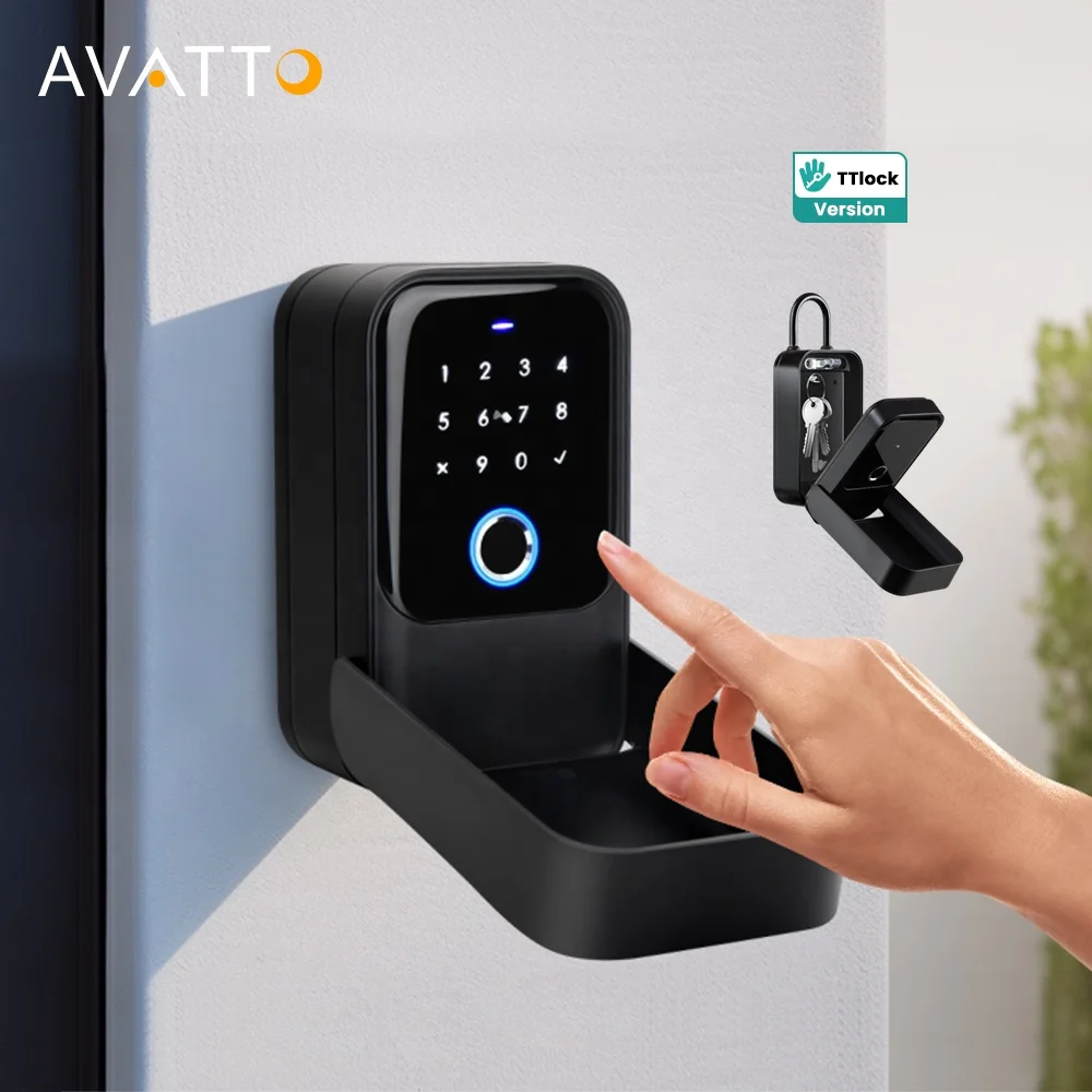 Avatto Digital Lock Electronic Password Tuya/ Tt Lock Ble Safe Key Box ...