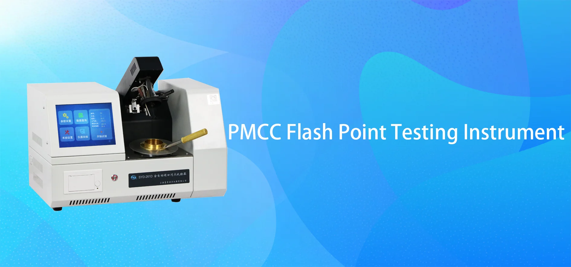 ASTM D93 Fully Automatic Pensky-Martens Closed-Cup Flash Point Testing ...