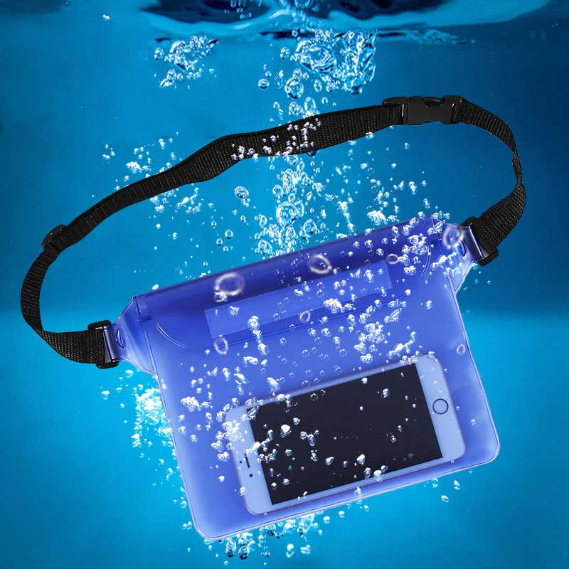 Wholesale Cheap Summer Transparent PVC Waterproof Pouch Dry Waist Bag ...