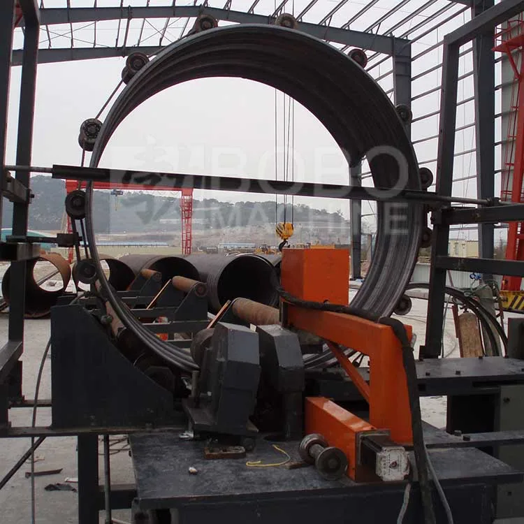 Spiral Corrugated Steel Culvert Pipe Forming Machine - Buy Pipe Making ...