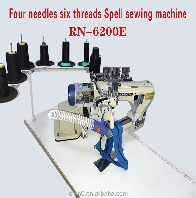 4-needles 6-Threads Full Automatic Sewing Machine by OREN