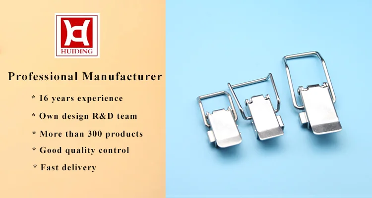 Small Stainless Steel Toggle Latch Quick Locking Device Luggage Draw ...