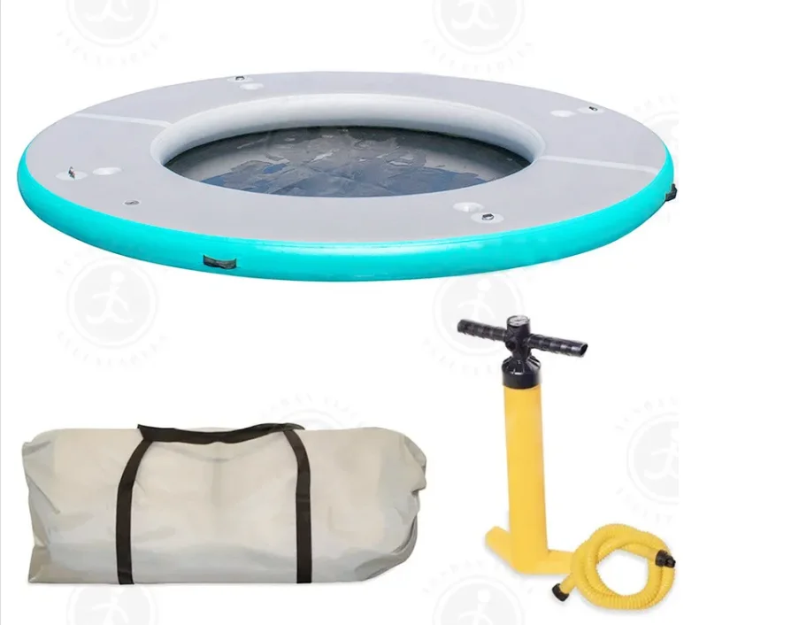 Inflatable Sunchill Hammock Float - Stylish Pool Float, PVC Water ...