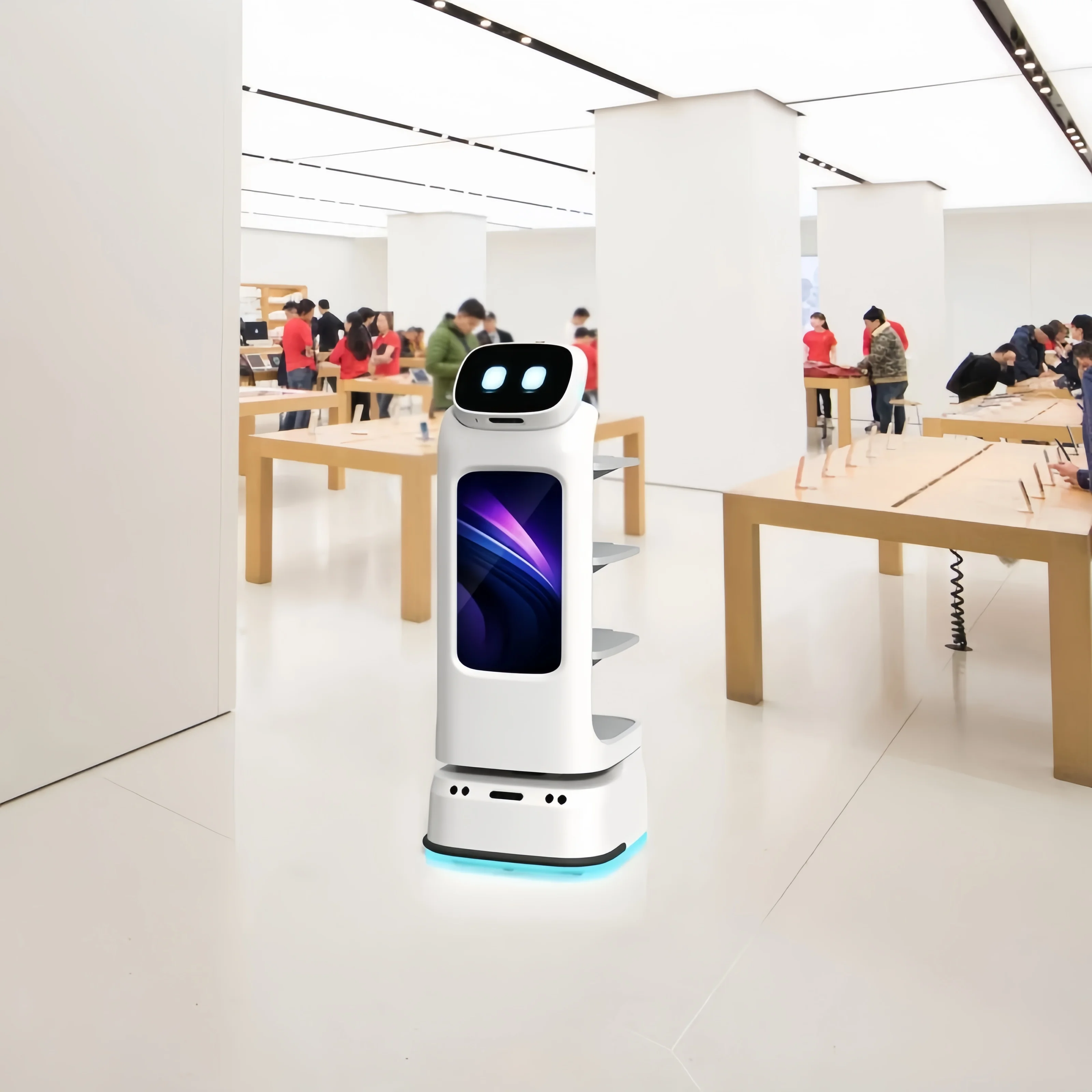 Artificial Intelligence Humanoid Robot Humanoid Intelligent Robot ...