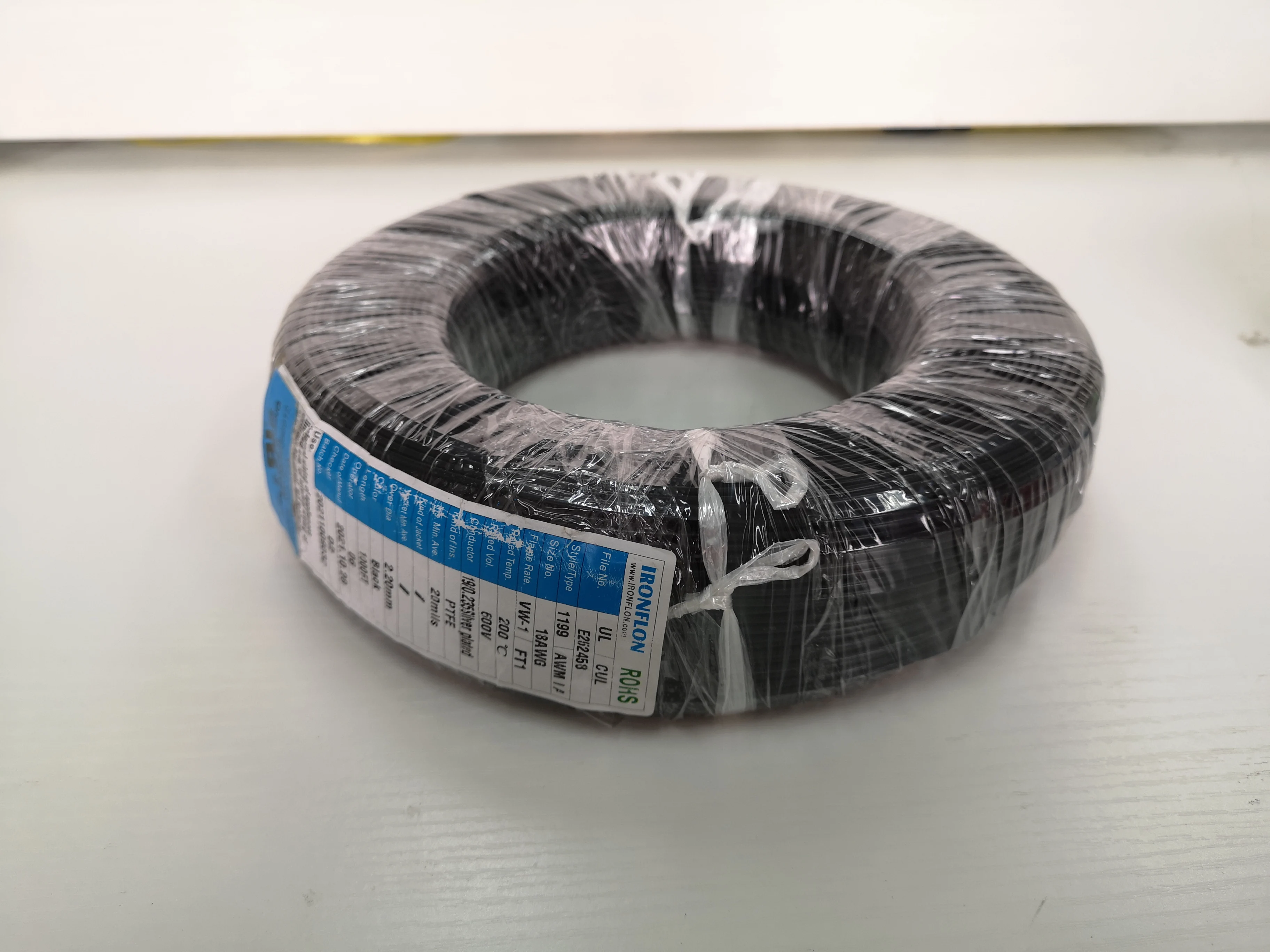 Ul10584 600v Etfe 12 14 16 18 20 22 24awg Pure Copper Wire 2.5mm Silicone Electric High ...