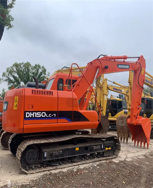Good Condition And Painting Used Compact Doosan Dh150lc-7 Crawler ...