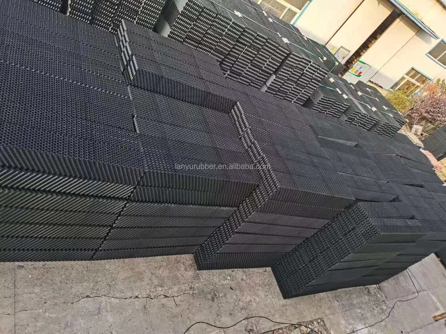 counter flow cross flow PVC cooling tower fill packing media| Alibaba.com