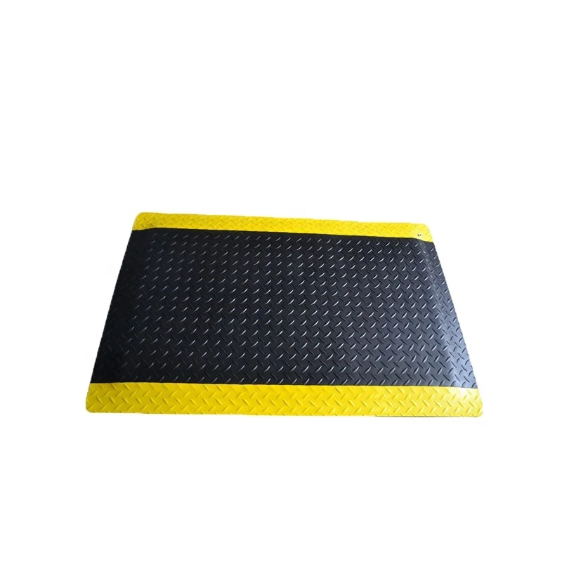 High Quality Black Anti-fatigue Rubber Mat Esd Anti-static Floor Mat ...