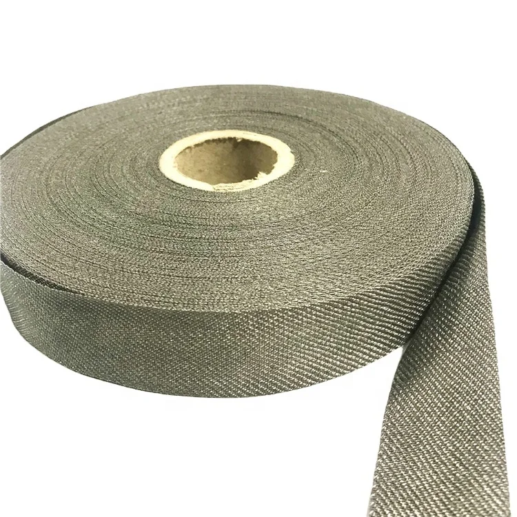 Stainless Steel Fiber Woven Conductive Webbing For Wearable Project ...