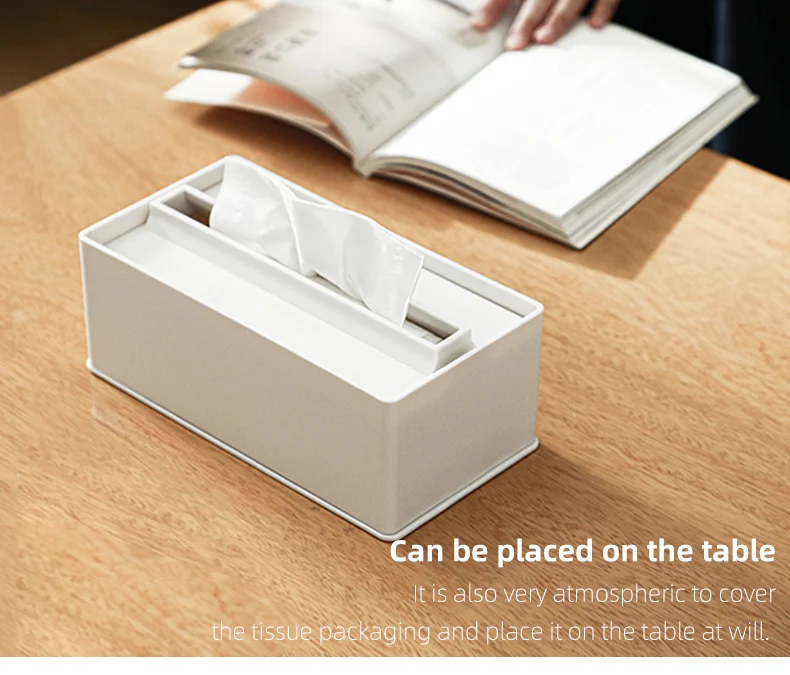 SHIMOYAMA Multifunctional Tissue Box - Wall-Mounted & Magnetic